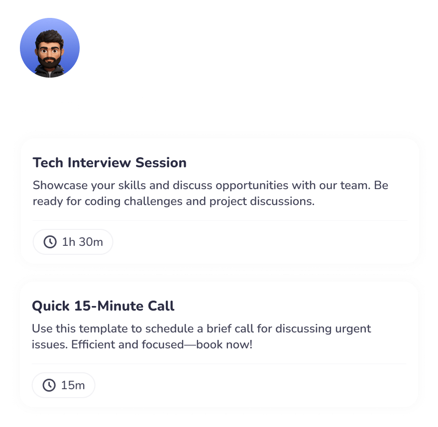 Calday - Schedule Application for small business